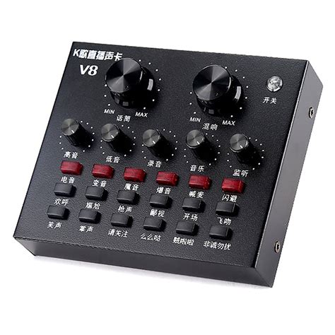 V8 Conjunto Completo De Gravador De Voz Computador Ancora Microfone