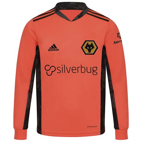 Wolves Away Goalkeeper Shirt Junior