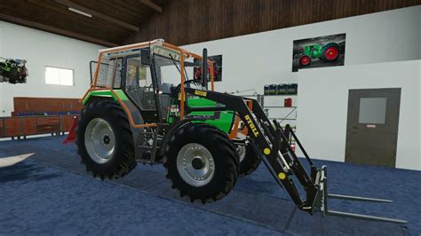 Tractor Deutz Fahr DX AgroStar Serie 4 Farming Simulator 22 Mod LS22