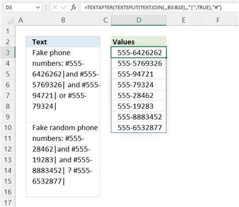 extract values between two given delimiting strings
