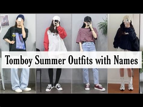 Tomboy Outfits With Names Tomboy Outfit Ideas For Girls Korean Tomboy
