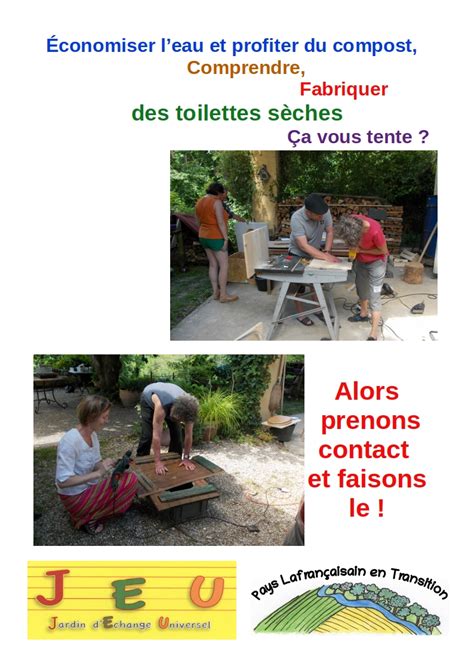 Atelier De Fabrication De Toilettes S Ches Pays Lafran Aisain En