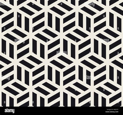 Vector Seamless Pattern Modern Stylish Abstract Texture Repeating