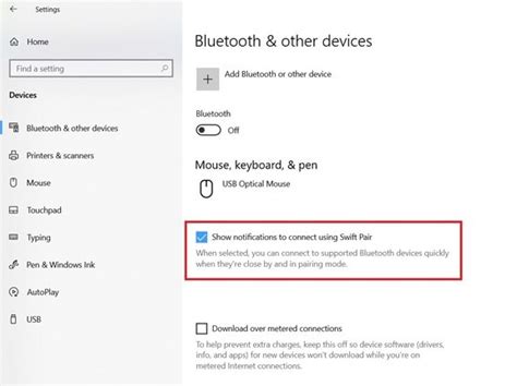How To Enable And Use Bluetooth Swift Pair On Windows