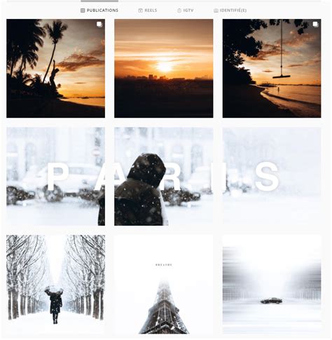 Avoir Un Feed Instagram Harmonieux Exemples Parfaits Les