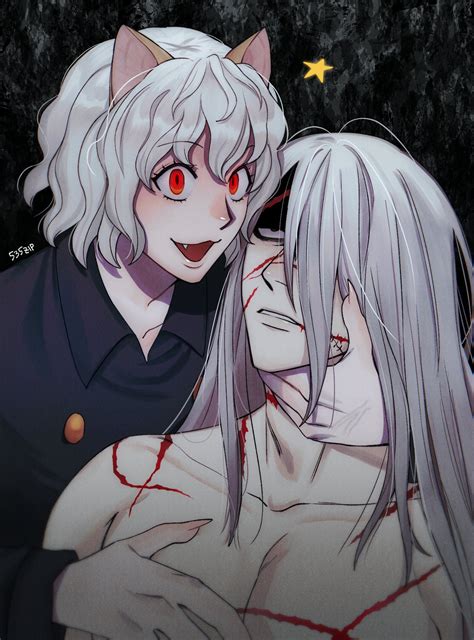 Neferpitou And Kite Hunter X Hunter Drawn By 535zip Danbooru