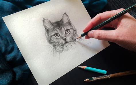 Come Disegnare Il Muso Di Un Gatto Con La Matita Angela Ongaro