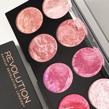 Makeup Revolution Blush Queen Palette Swatches Saubhaya Makeup