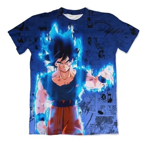 Camisa Dragon Ball Goku Ultra Instinto Mod R Em Sorocaba S O