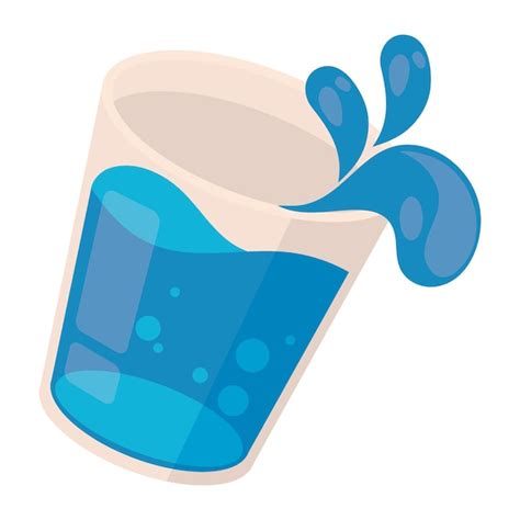 Vectores E Ilustraciones De Vaso Agua Animado Para Descargar Gratis