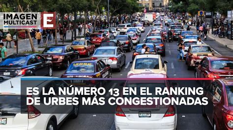 Automovilistas de la CDMX pasan 152 horas al año atrapados en el