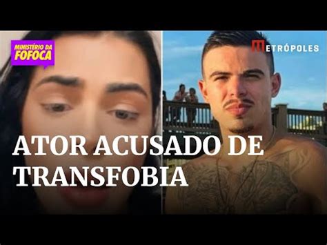 Ex affair de Thomaz Costa expõe relação e acusa ator de transfobia