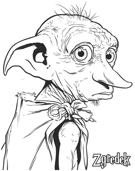 Kolorowanki Harry Potter Do Druku Kolorowanki Net Pl