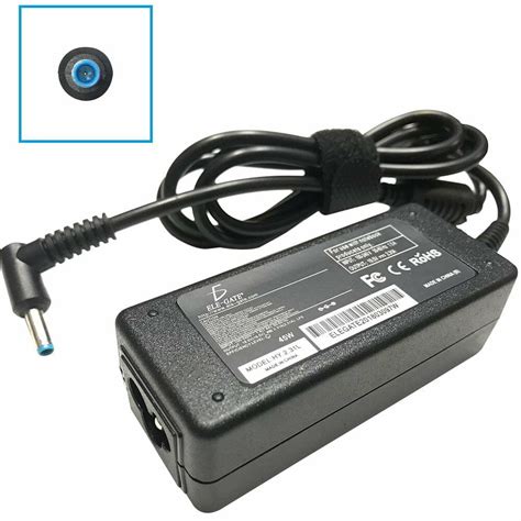 Cargador De Punta Azul Para Laptop Compatible Con Hp 45w Hy 2 31l