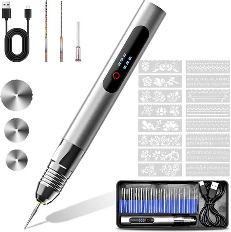 Stylo Graveur Sans Fil Outils De Gravure Rechargeable Par USB Stylo