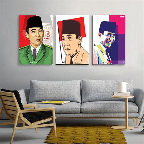 Jual Hiasan Dinding Poster Ir Soekarno Shopee Indonesia