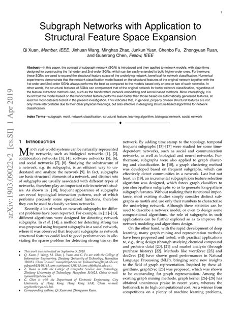 pdf subgraph networks with application to structural feature space expansion