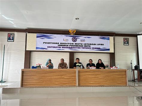 Badan Penjaminan Mutu UMSU Melakukan Pelatihan Auditor Audit Mutu