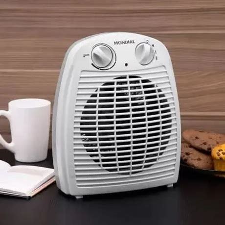 Aquecedor de Ar Mondial 127V Cinza 1500W A 08 WT Promoções