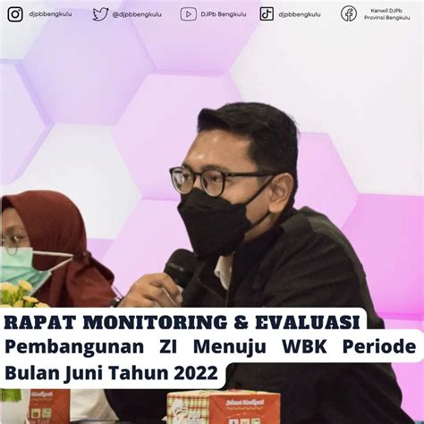 Rapat Monitoring Dan Evaluasi Pembangunan Zona Integritas Menuju WBK
