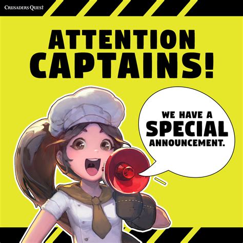 Crusaders Quest On Twitter Hello Captains We Regret To Inform You
