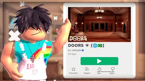 O Jogo Mais Assustador Do Roblox Doors Youtube