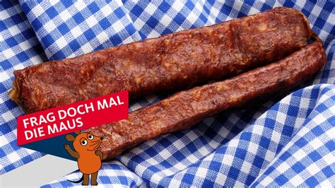 Warum heißt Landjägerwurst so Frag doch mal Maus WDR 2