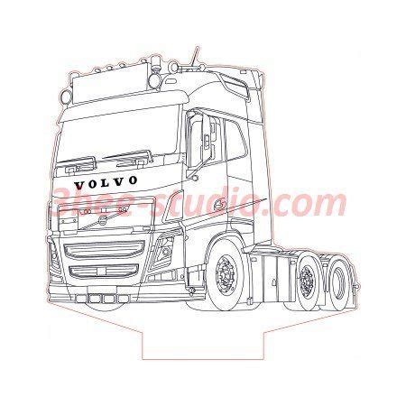 D Illusion Archives Page Of Bee Studio Volvo Truck