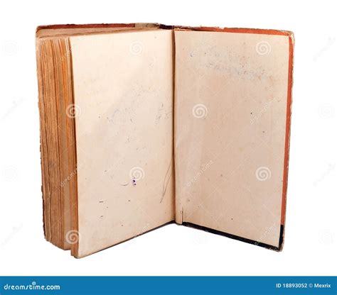 Livro Aberto Velho Foto De Stock Imagem De Vazio Conhecimento 18893052