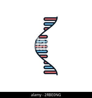 Rna Related Vector Icon Rna Sign Isolated On White Background