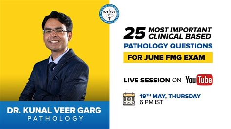 25 Most Important Pathology Questions Dr Kunal Veer Garg MIST