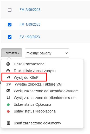 Jak wysłać fakturę do KSeF