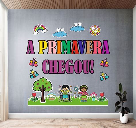 ARQUIVO KIT DECORATIVO PRIMAVERA Educa Market