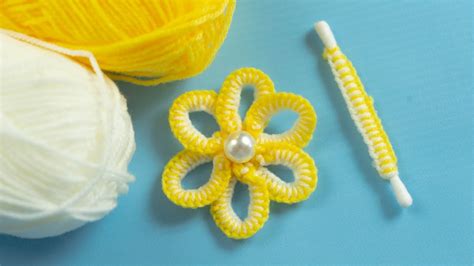 Amazing Woolen Flower Making Ideas With Cotton Buds Hand Embroidery