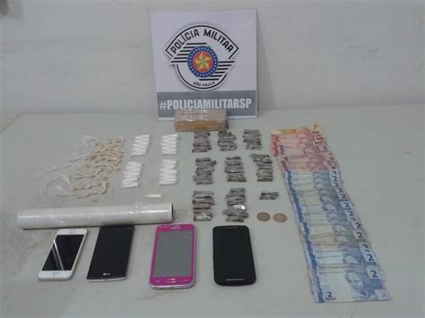 Dupla é presa por tráfico de drogas em Marília Bauru e Marília G1