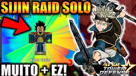 SIJIN RAID SOLO ASTA 6 STAR NO ALL STAR TOWER DEFENSE YouTube
