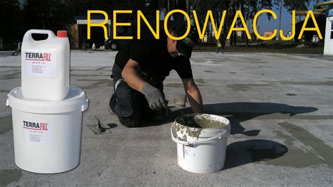 Naprawa betonu Wypełnienie ubytków odprysków BAUTECH Posadzki YouTube