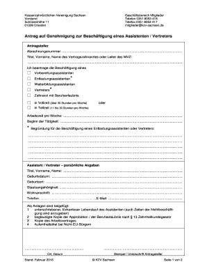 Ausf Llbar Online Zahnaerzte In Sachsen Antrag Auf Genehmigung Zur