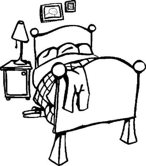 Dibujos De Dormitorio Para Colorear Dibujos Online