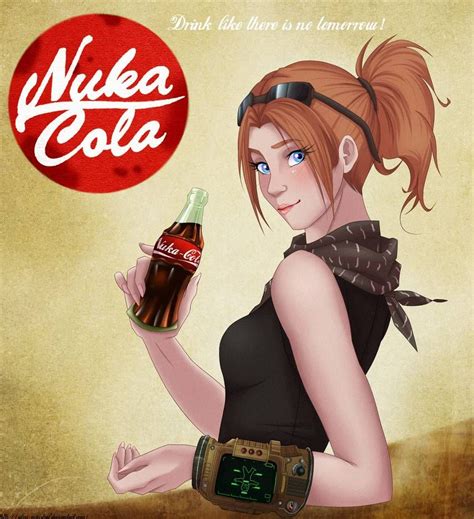 Nuka Cola Poster By Silva Minstrel On DeviantArt Fallout Fan Art