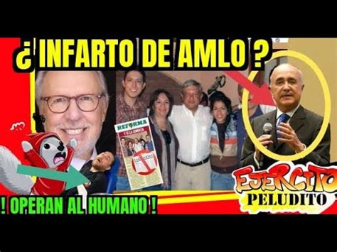 MAÑANA ME OPERAN INFARTO DE AMLO INVENTAN FOTO DE AMLO Y
