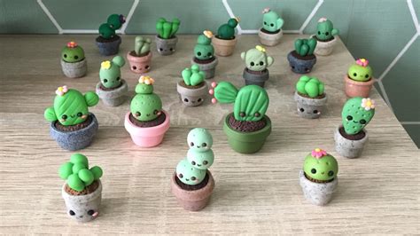 Tiny Polymer Clay Plants R Succulents