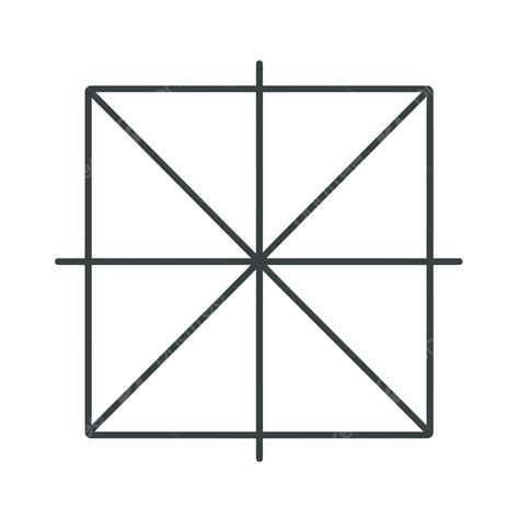 Four Quadrants Icon Line Style Vector Illustration Lineal Icon