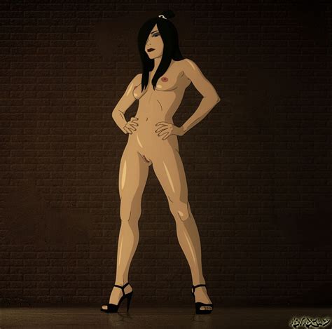 Rule 34 Anaxus Avatar The Last Airbender Breasts High Heels June Avatar Naked Footwear Naked