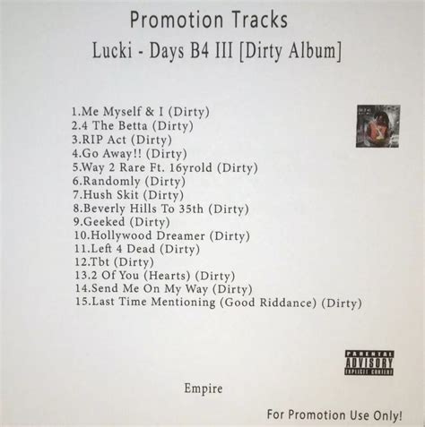Hip Hop Is Dead Tracklist