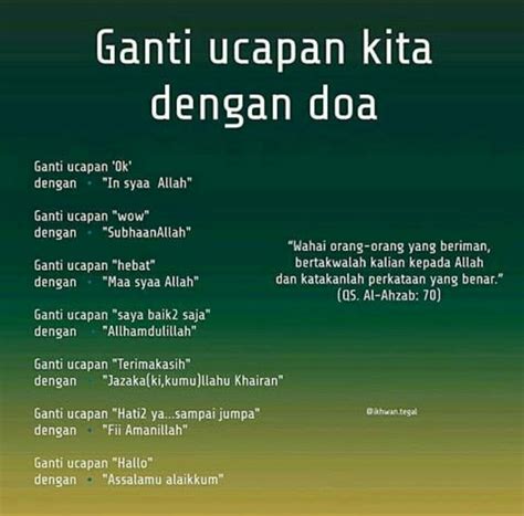 Contoh Ucapan Terima Kasih Atas Doanya Dalam Islam Doa Untuk Orang