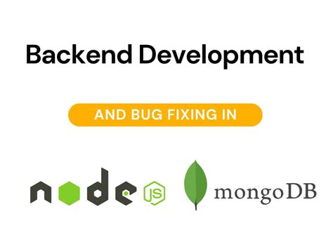 backend development in node js or fix errors or bugs upwork