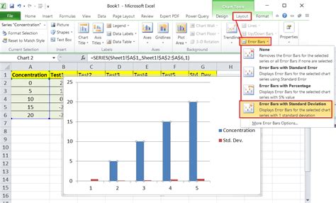 Error Bars In Excel Easy Excel Tips Excel Tutorial Free Excel