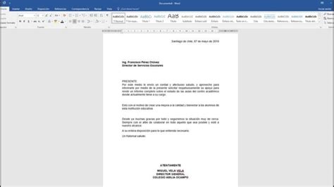 El Formato Perfecto Para Redactar Cartas De Trabajo En Gu A Paso