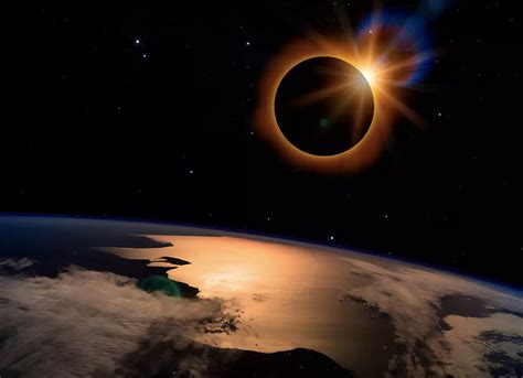 Éclipse solaire anneau de feu du 14 octobre 2023 en balance